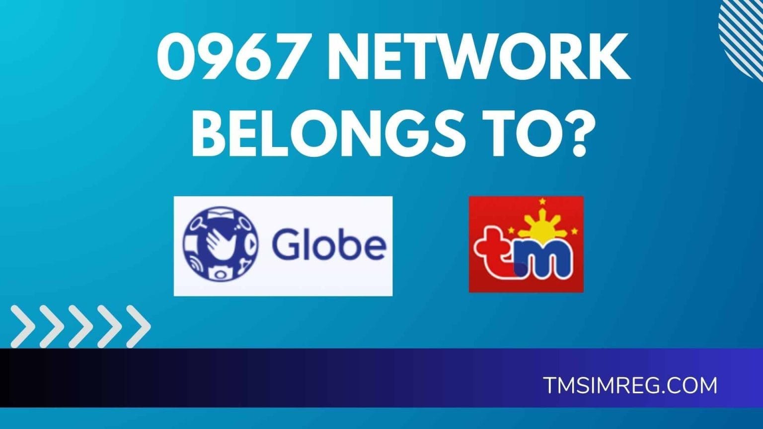 0967 What Network in Philippines? Globe, Smart & DITO
